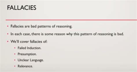 Fallacies Flashcards Quizlet