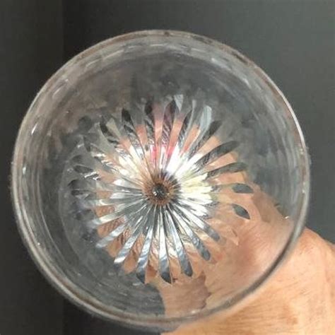 Vintage Cut Crystal Dessert Wine Glasses Set Of 6 Vertical Etsy