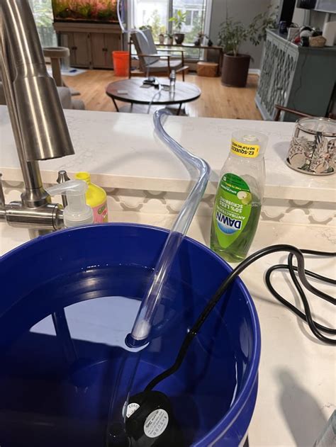 Sink Wont Fit A Python So This Is The Next Best Thing R Aquariums