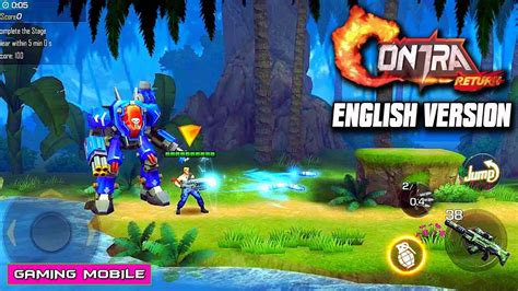 Garena Contra Return English Version Gameplay Android IOS YouTube