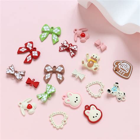 จี้พวงกุญแจ โลหะผสม รูปการ์ตูนสัตว์น่ารัก ขนาดเล็ก แฮนด์เมด Diy