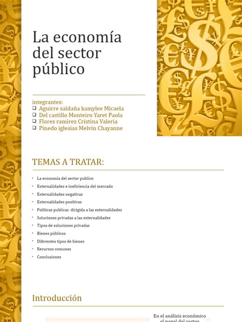 La Economía Del Sector Público Autoguardado Pdf Exterioridad