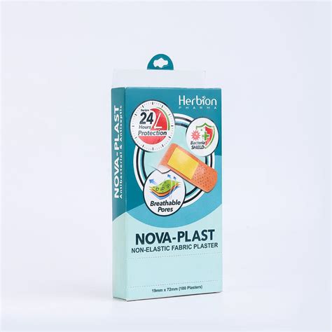 Nova Plast Non Elastic Fabric Plaster 100 Plasters