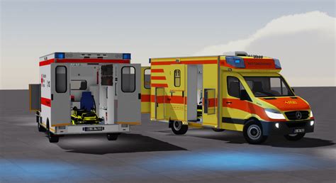 German Fahrtec Ambulance Pack Scriptedandanimated Clearly Development