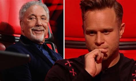 The Voice Uk 2019 ‘tom Stop Sir Tom Jones Mocks Olly Murs After