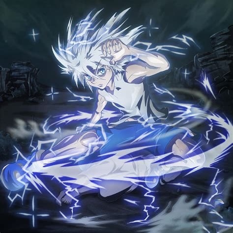 Killua Zoldyck Lightning Digital Art By Nguyen Hai Pixels