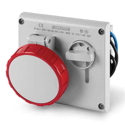 5 Pin Interlocked Switch Socket At Rs 8350 Unit Interlock Socket In