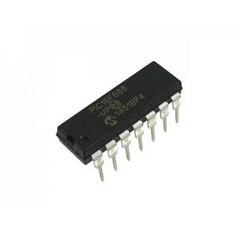 microchip pic16f688 i p microcontroller at ₹ 25 piece microchip