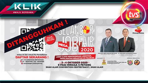 Selangor Mega Job Fair Ditangguh Selangortv
