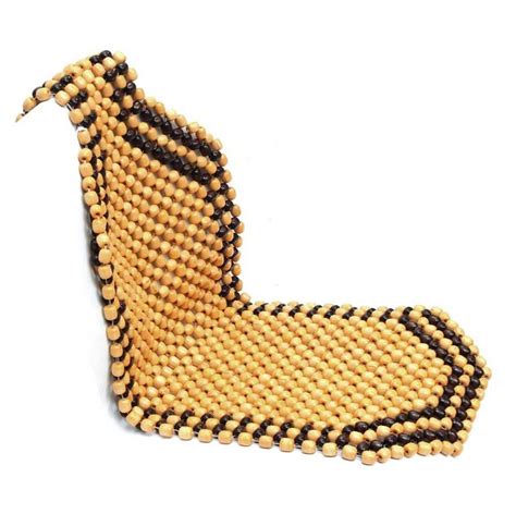 Universial Summer Cool Wood Wooden Bead Seat Cover Massage Cushion
