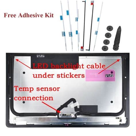 21 5 2k lcd screen display for imac a1418 lm215wf3 2012 2015 sd d1 d2