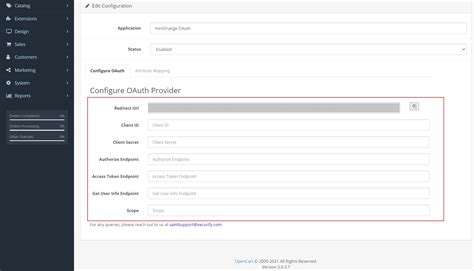 Oauth Single Sign On Sso Login For Opencart As Oauth Provider