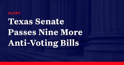 Texas Senate Passes Nine More Anti Voting Bills Rprogressivetexas