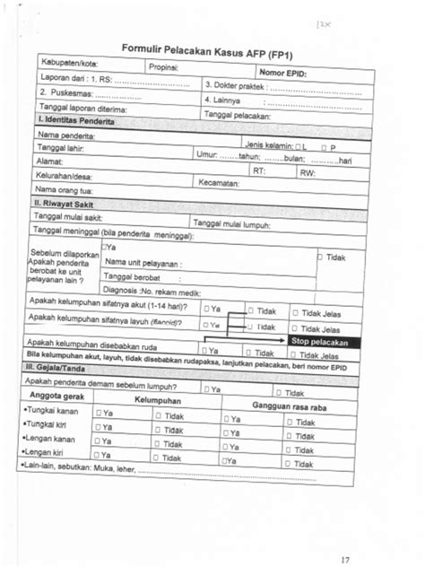 Form Pe Afp Fp1 Pdf