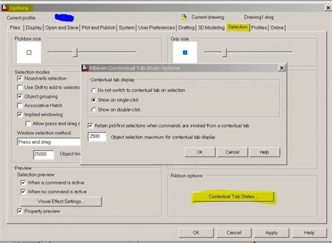 Ribbon Not Defaulting To Home Tab Autocad 2d Drafting Object
