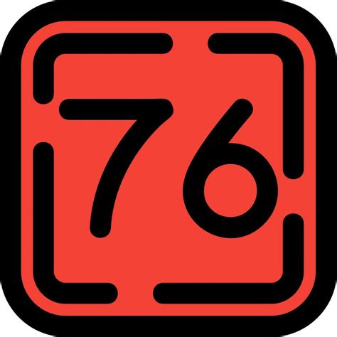 Seventy Six Line Filled Icon 36623181 Vector Art At Vecteezy