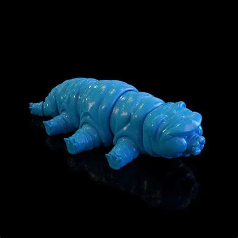 Tardigrad Flexi Articulated Toy 3d Print Model Stl File