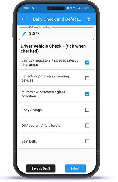 Streamline Driver Walk Around Checks And Defect Reporting