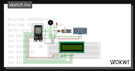 Radar System Copy Wokwi Esp Stm Arduino Simulator