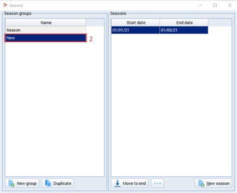 Adding Seasons To Booking Manager Booking Manager