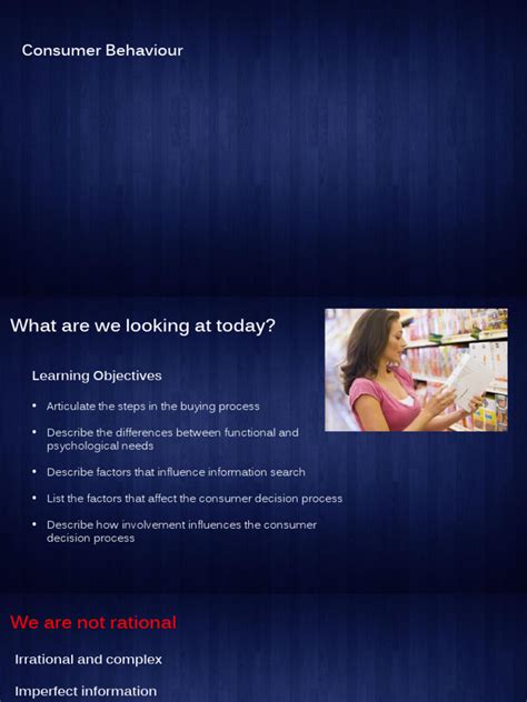 C5 Consumer Behaviour Lms Pdf Behavior Risk