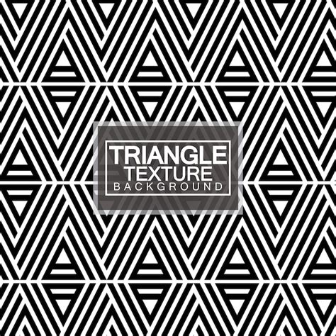 Premium Vector Triangles Black And White Abstract Seamless Geometric