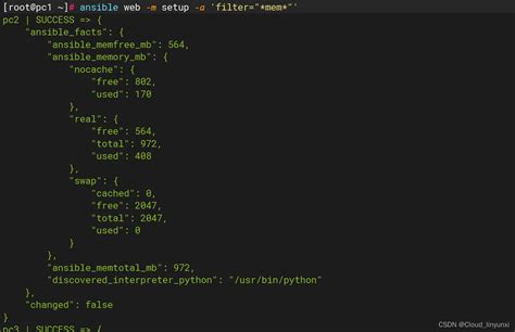 Ansible 常用模块详解ansible Ping Csdn博客