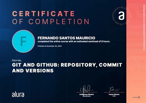 Neste Treinamento Pude Aprender Mais Sobre Git E Github Fernando Mauricio Sfpc™