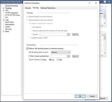 Solved Cannot Select Topology In Interface Properties Check Point Checkmates