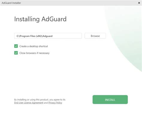 インストール アンインストール AdGuard Knowledge Base
