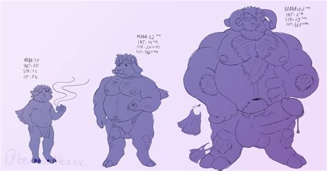Rule 34 Belly Bernesealexxx Biceps Big Penis Bodily Fluids Body Hair