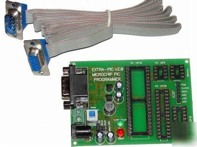 Simple Microchip Pic Programmer Extra Pic With Icsp Jdm