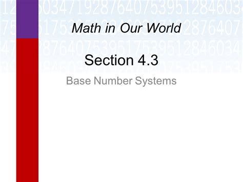 Base Math