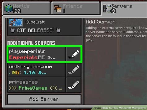 Ways To Play Minecraft Multiplayer WikiHow