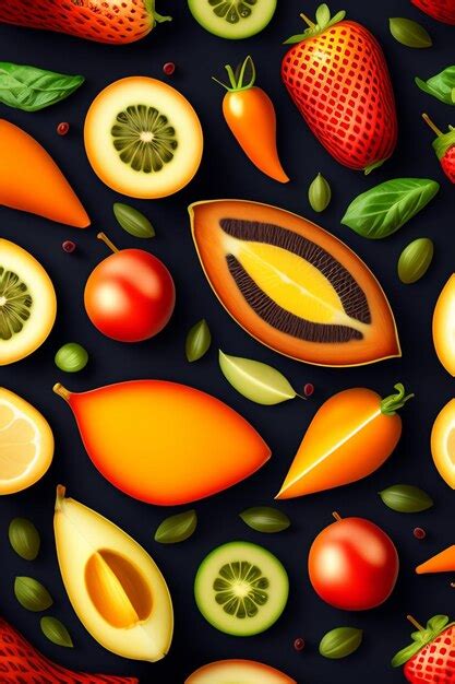 Premium Ai Image Vibrant Fruit Photography Collection