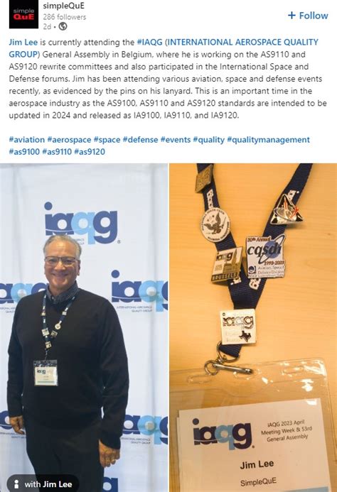 Breaking Leaks Reveal As9100 To Be Updated Next Year Rebranded As Ia9100 Oxebridge Quality