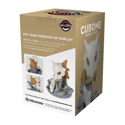 Pokémon Gallery Figure Cubone Bone Club Pokémon Center Official Site