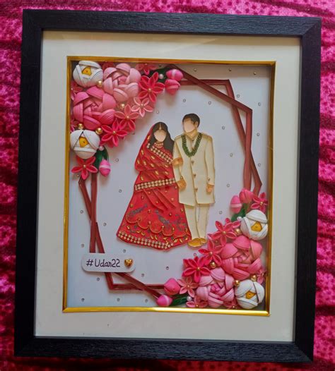 Portrait Quilling Frame HandMade Gifts
