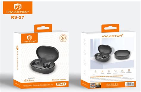 Fone Hmaston Sem Fio Bluetooth Rs Wzh Eletronico