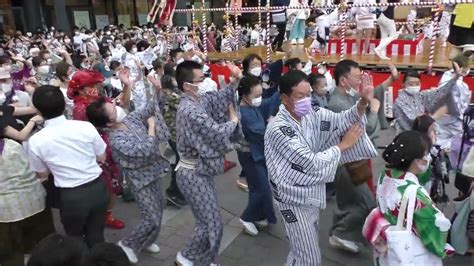 すみだ音頭 2022年スカイツリー盆踊り1 Youtube