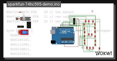 Sparkfun 74hc595 O Copy Copy Copy Copy Copy Copy Wokwi Esp32 Stm32 Arduino Simulator
