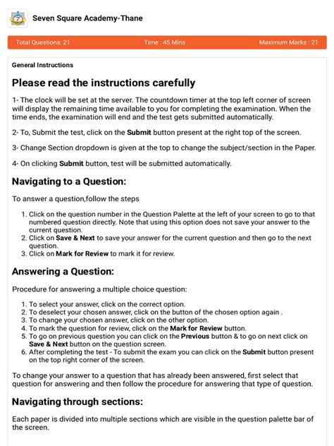 Revision Ch 123 Pdf Numbers Rational Number
