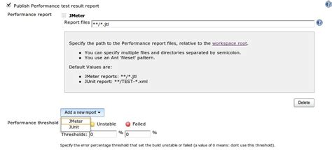 Jenkins Performance Plugin