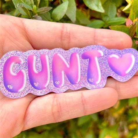 Cunt Sticker Etsy