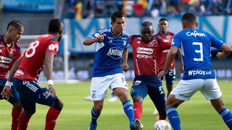 Medellín Vs Millonarios Partido Clave Para Proyectar El Finalista De