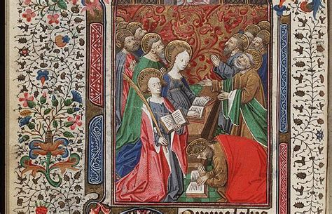 Iluminura pentecoste Ensinar História Joelza Ester Domingues