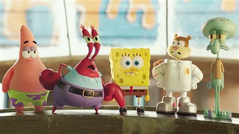 Bob Esponja Un Héroe fuera del Agua The SpongeBob Movie Sponge Out