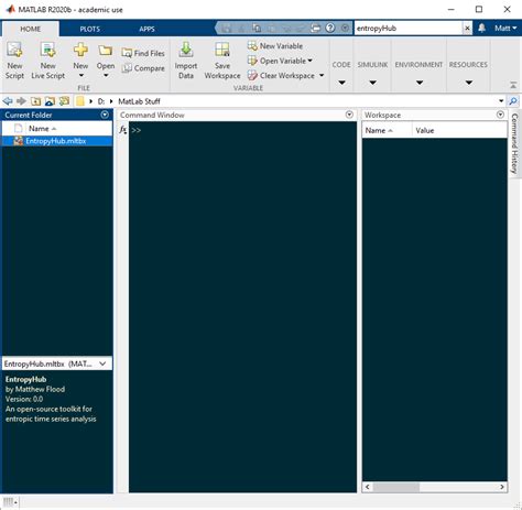 Entropyhub Matlab — Entropyhub 20 Documentation