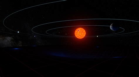 solar system simulator images behance