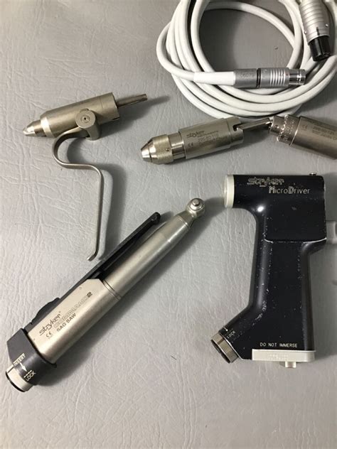 Used Stryker Microdriver Drillsaw Set For Sale Dotmed Listing 4738372
